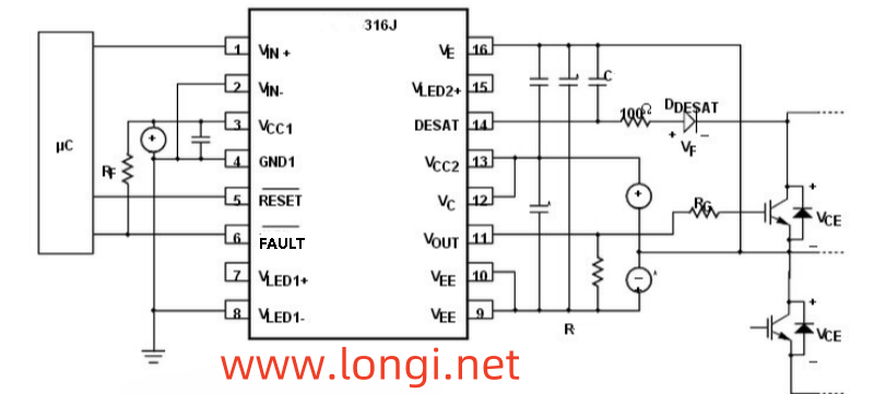 A316J optocoupler driving characteristics and the damage caused by faults to IGBT modules – longi