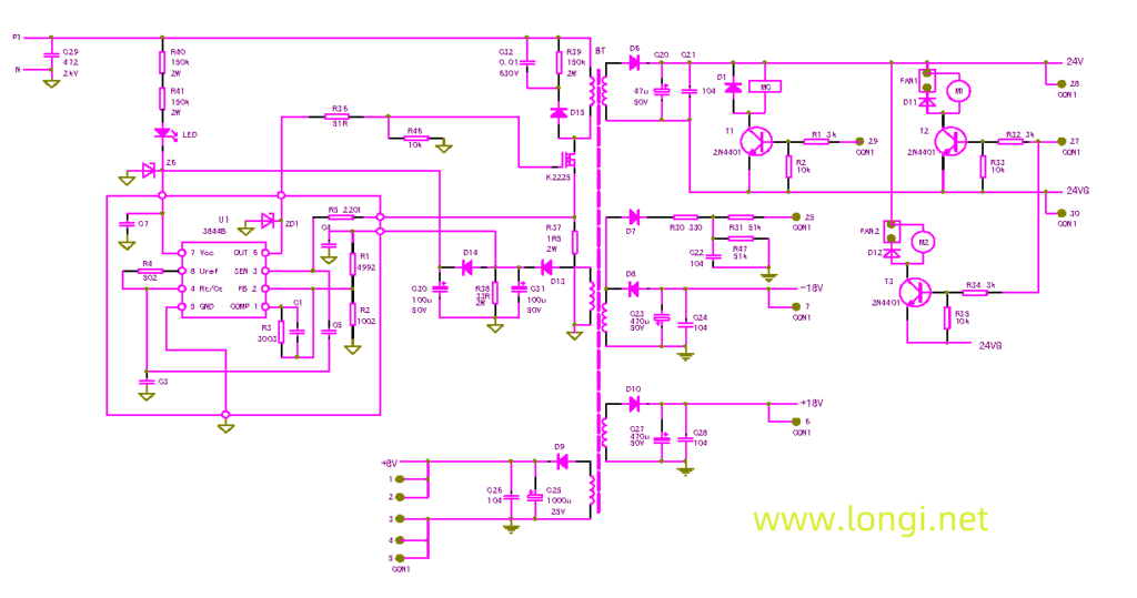Circuit diagram and maintenance skills of CONVO VSD switch power supply ...
