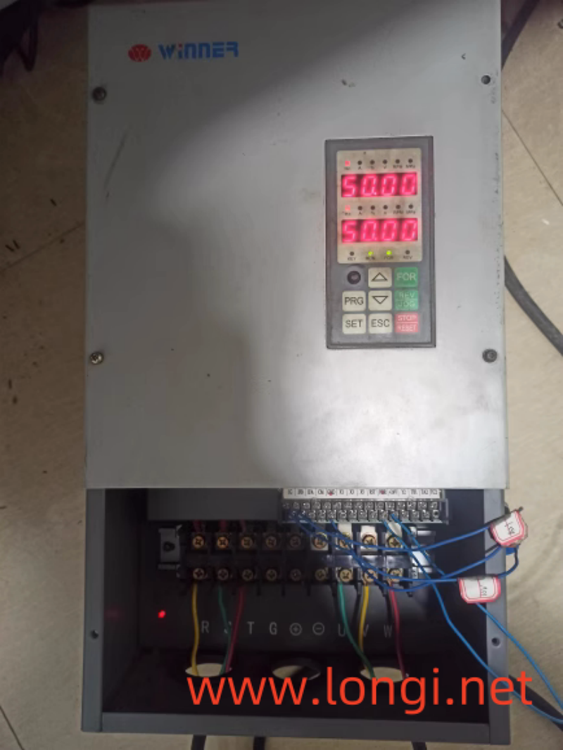 What happens to the VSD drive when the no-load current is greater than ...