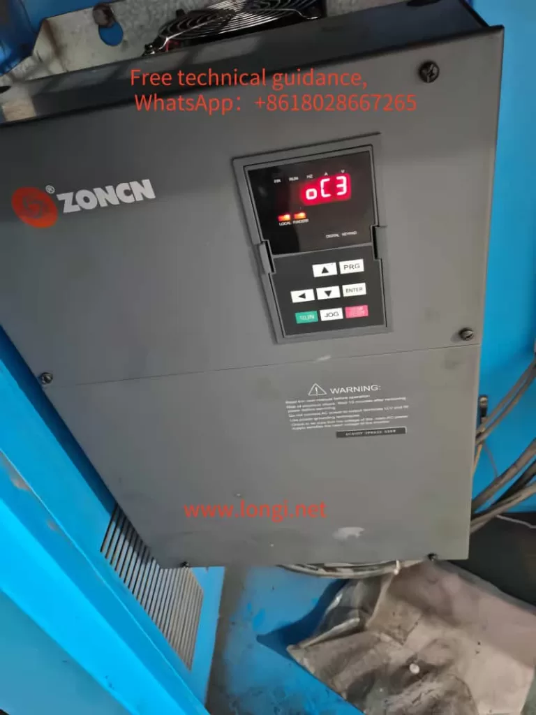 Analysis and Solution for OC Alarm Code in ZONCN Inverter NZ200 Series ...