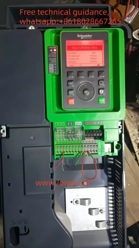 Schneider VFD ATV630（altivar 630）: Analysis and Troubleshooting of ...