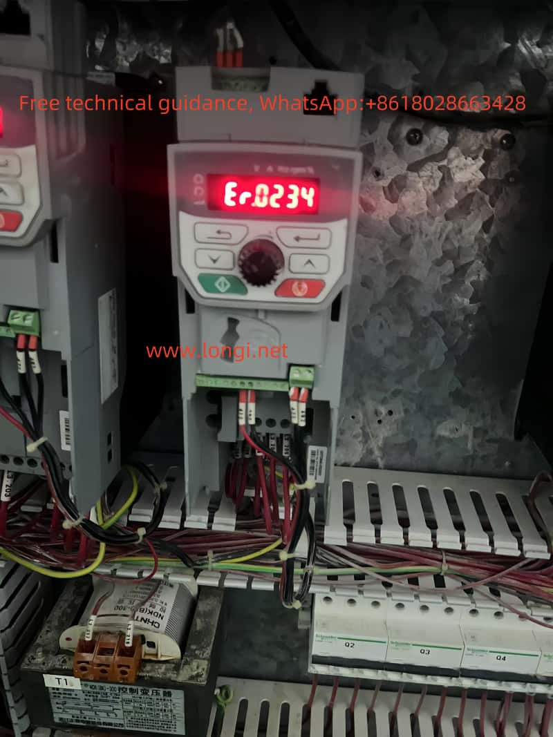 Emerson Inverter MEV2000 Series User Guide and Er.0234 Fault Meaning ...