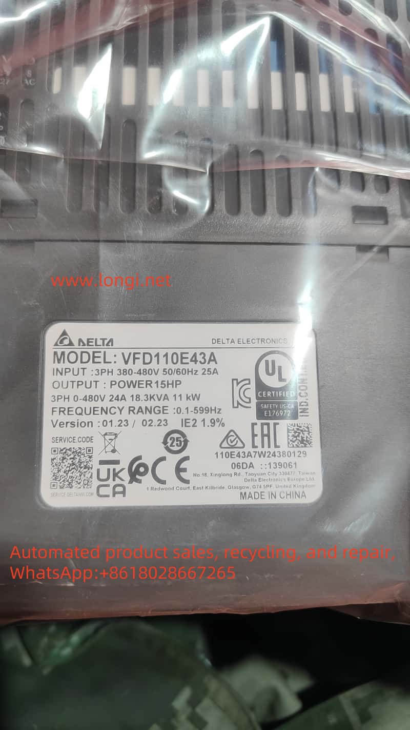 Delta VFD-E Series Inverter User Manual Operation Guide – longi
