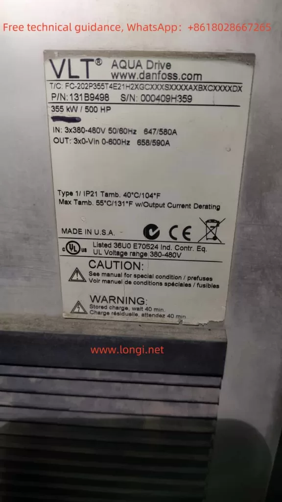 Danfoss Frequency Converter FC202 Series User Manual Operation Guide ...