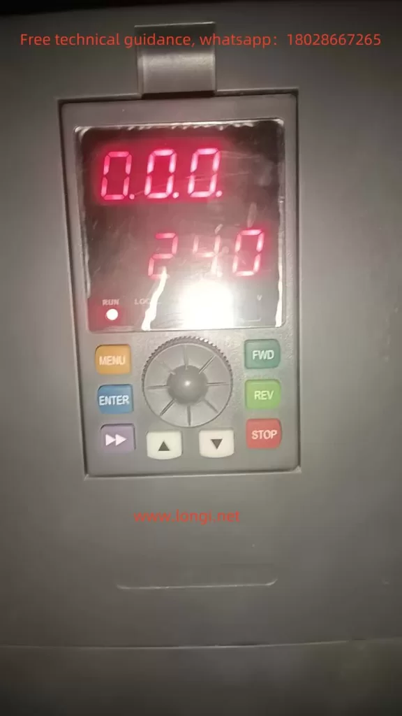 Operation Guide for Yuanshin Inverter YX300 Series User Manual - longi