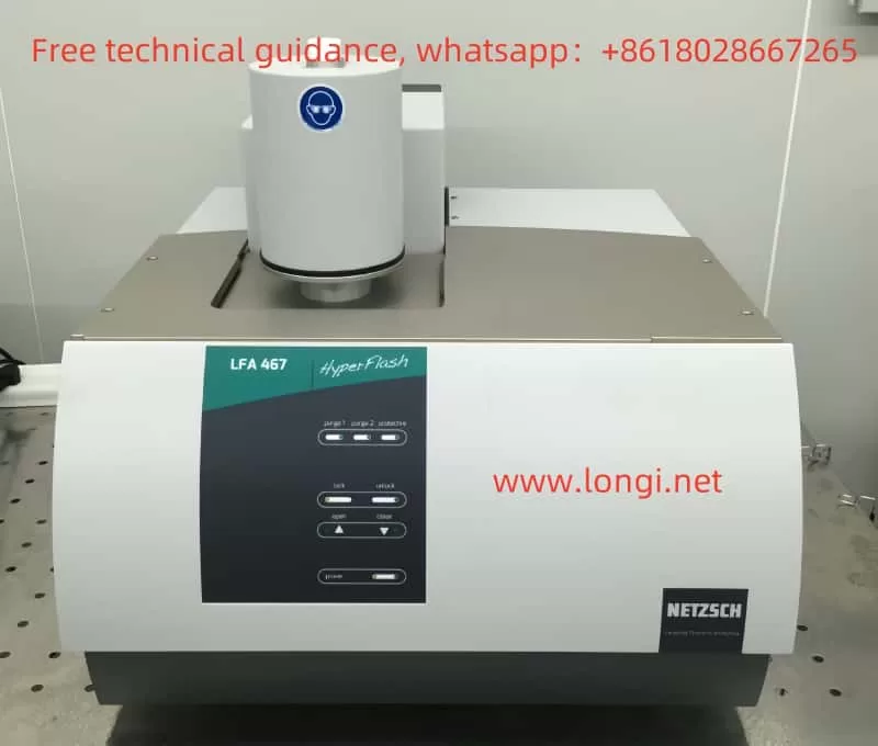 User Manual Guide for NETZSCH Thermal Conductivity Analyzer LF 467 ...