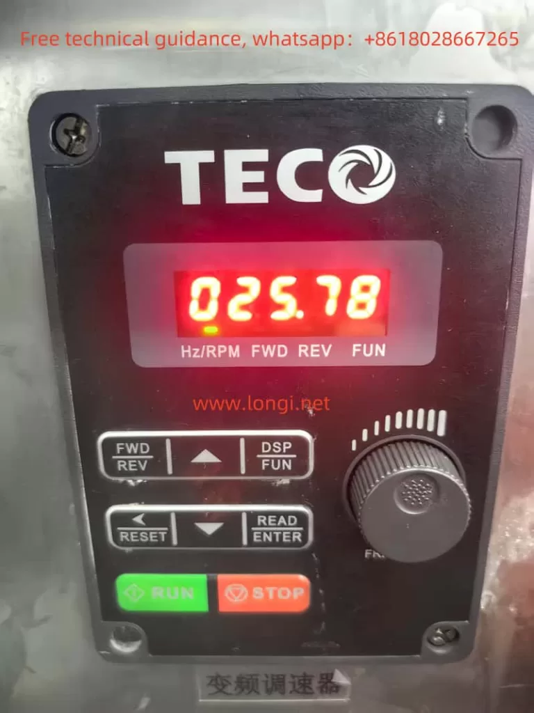 TECO T310 Series Inverter User Manual Guide - longi