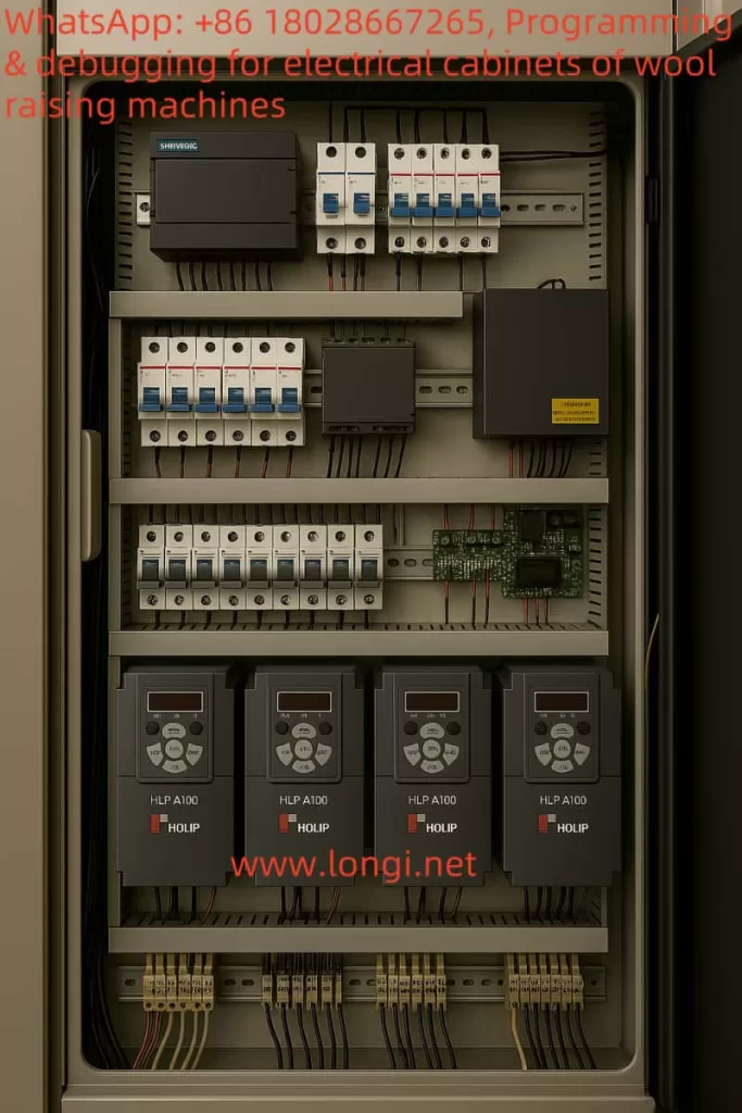Application Solution of Holip HLP-A100 Inverter in Napping Machine - longi